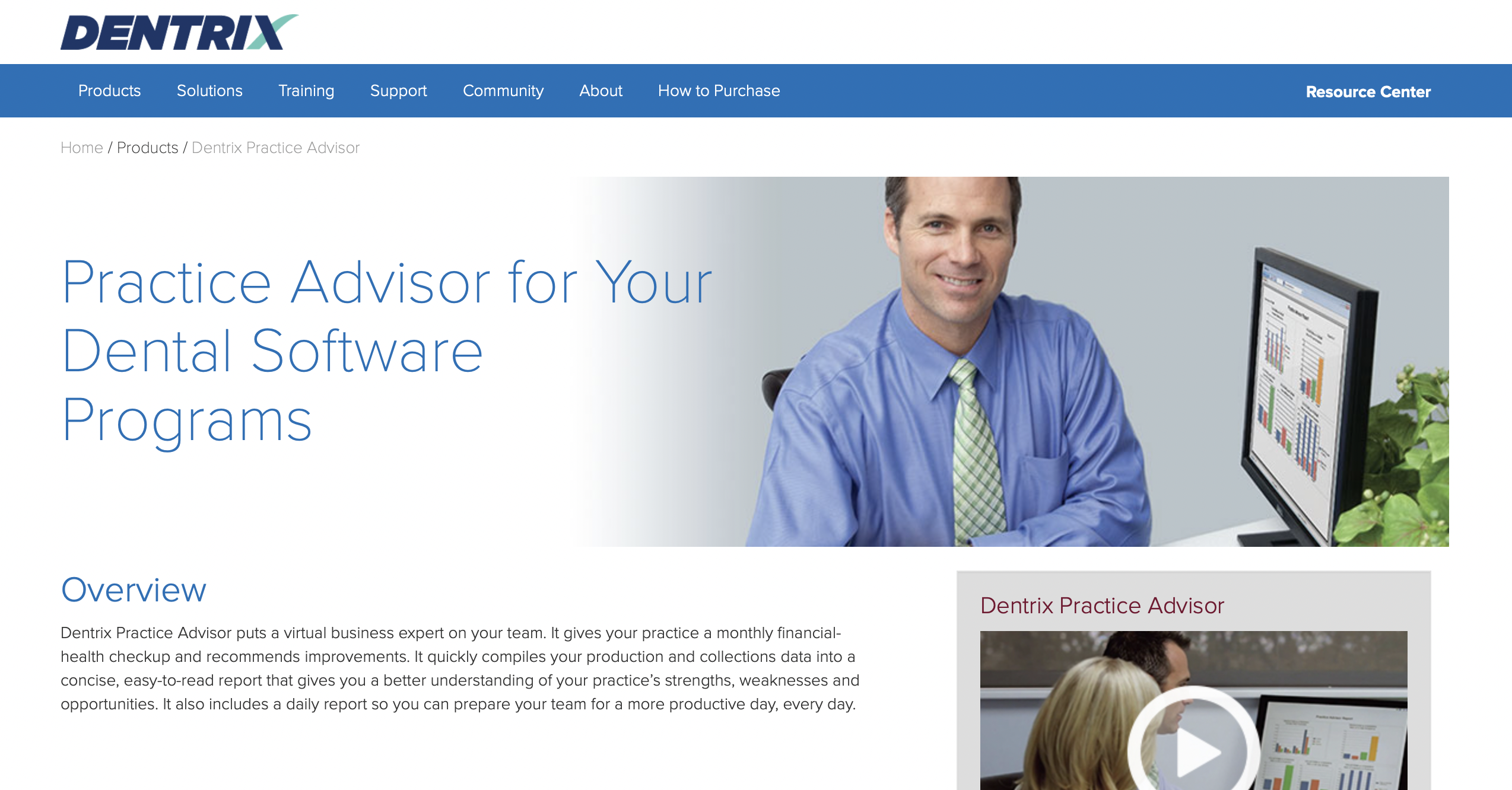 Dentrix Practice Advisor – Henry Schein One SRC